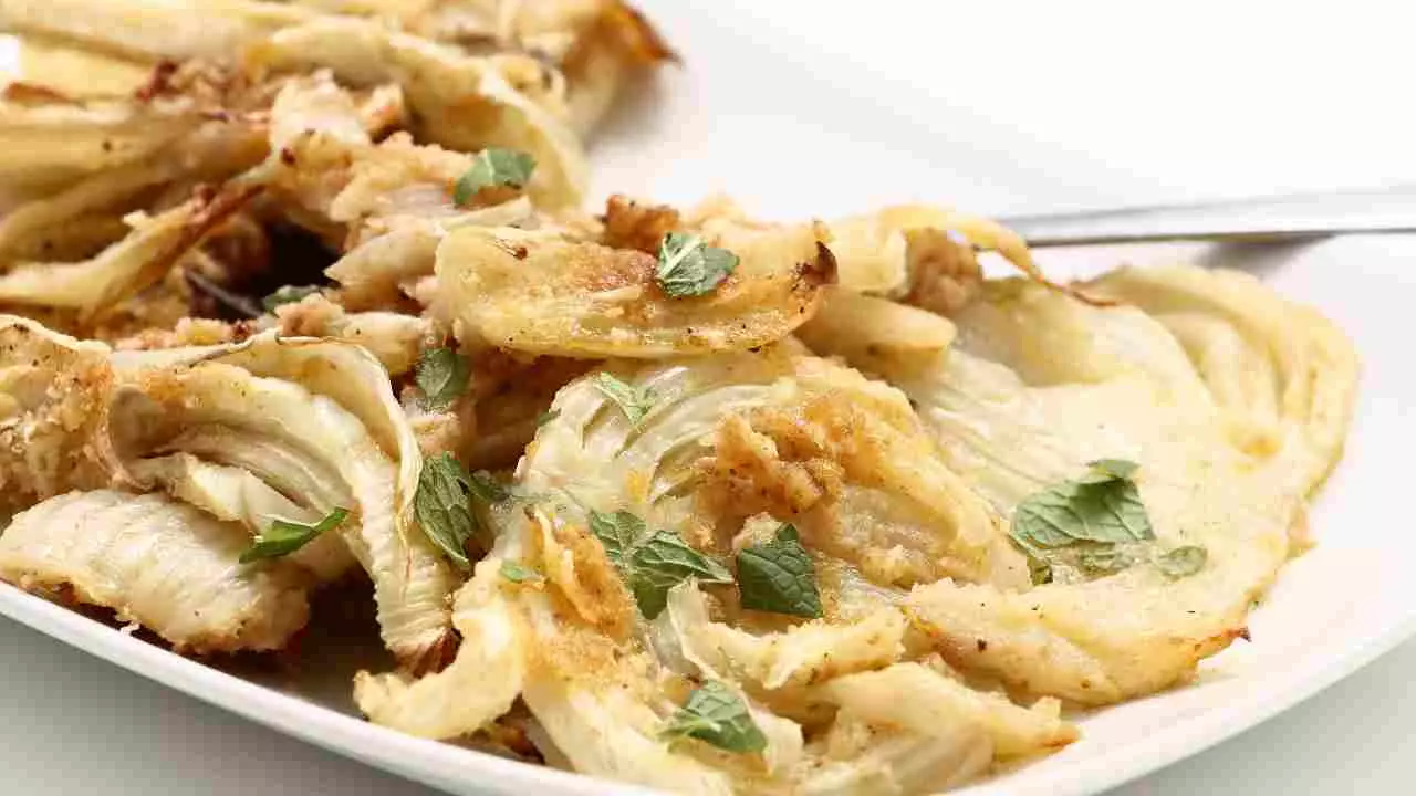 Liicht fennikel au gratin Rezept Zutaten Virbereedung