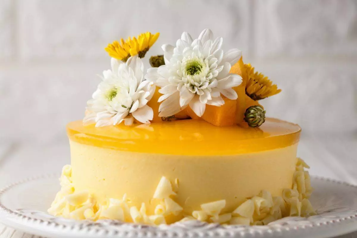 The best Mother's Day cheesecake: exotic and fragrant!