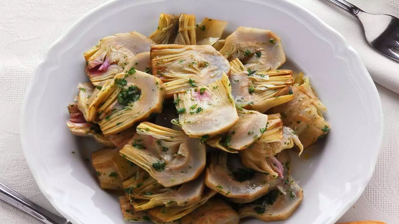 artichoke tumis | Lauk ringan dan super renyah