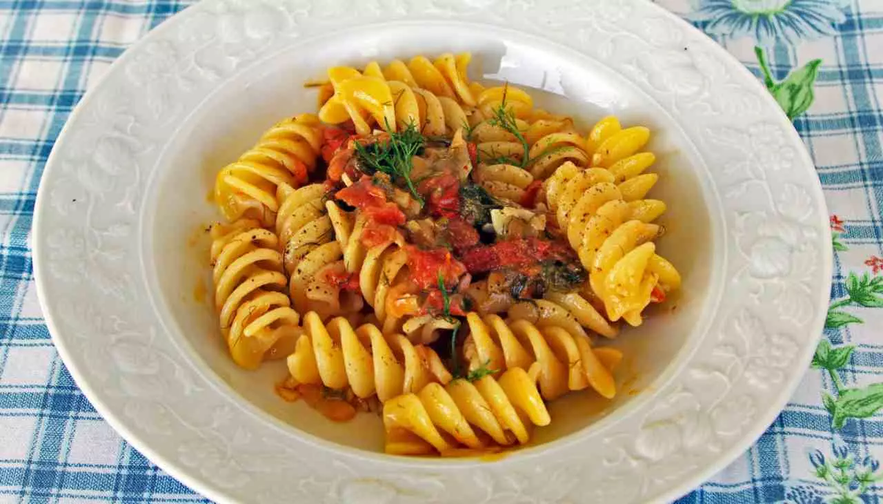 Sicilijanski fusili - ispis recepta