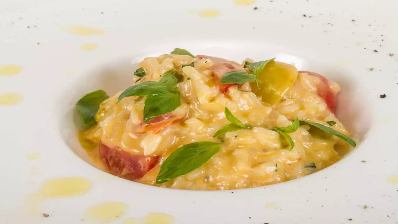 Risotto ak pesto sitwon ak zanmann | yon plat santi bon ak krèm