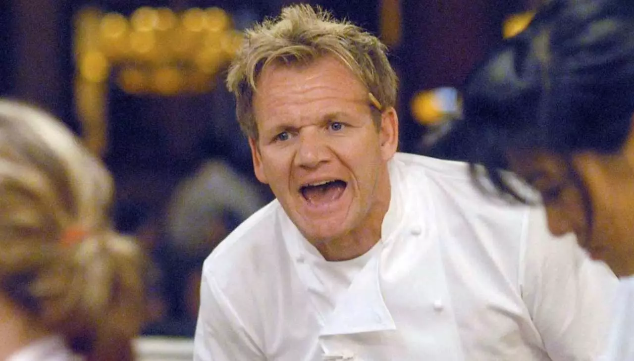 Gordon Ramsey Papp ausgeschloen - RezeptSprint