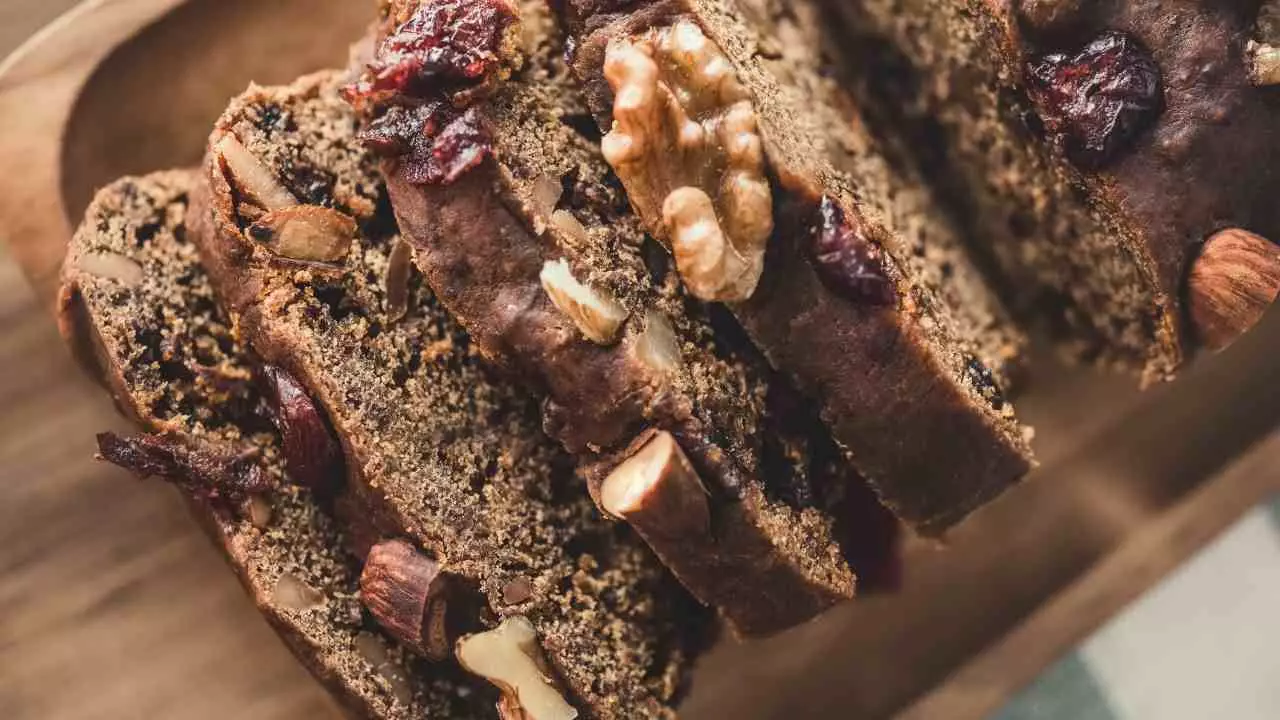 Plumcake de manzana y nueces