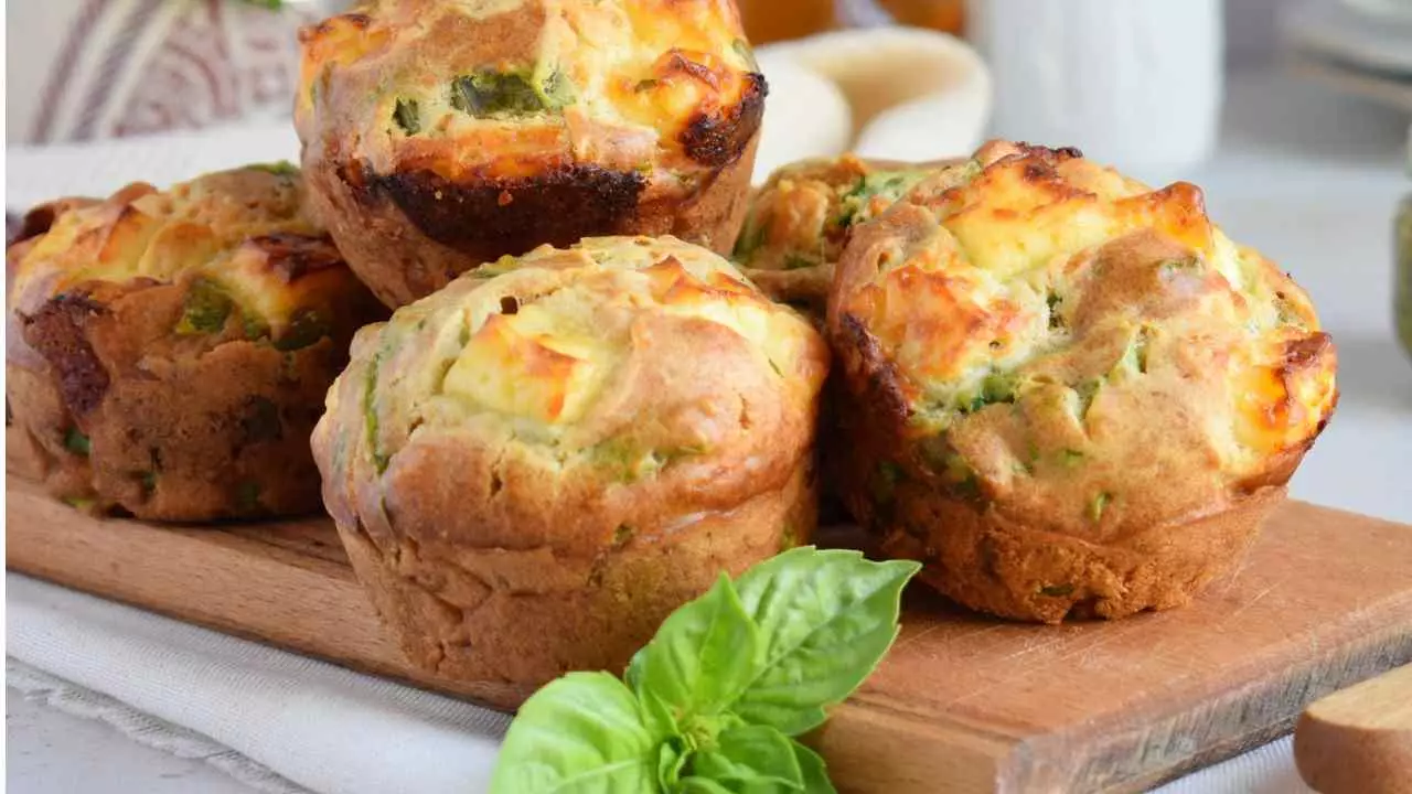 Pesto muffin