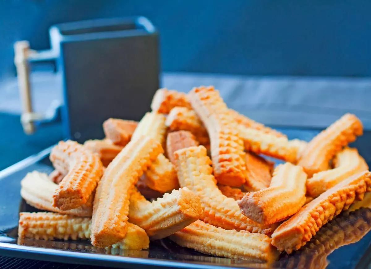 Galletas krumiri fáciles, sabores desmenuzados e delicados de bondade