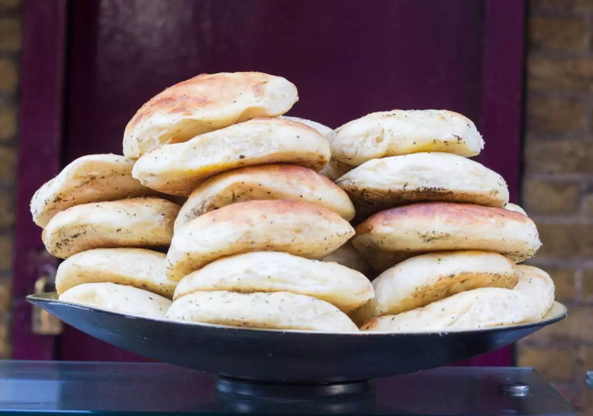 Pan-sisun muffins lai leavening