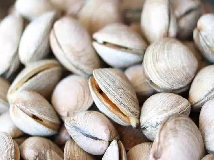 Pasta e nang le mokopu le clams