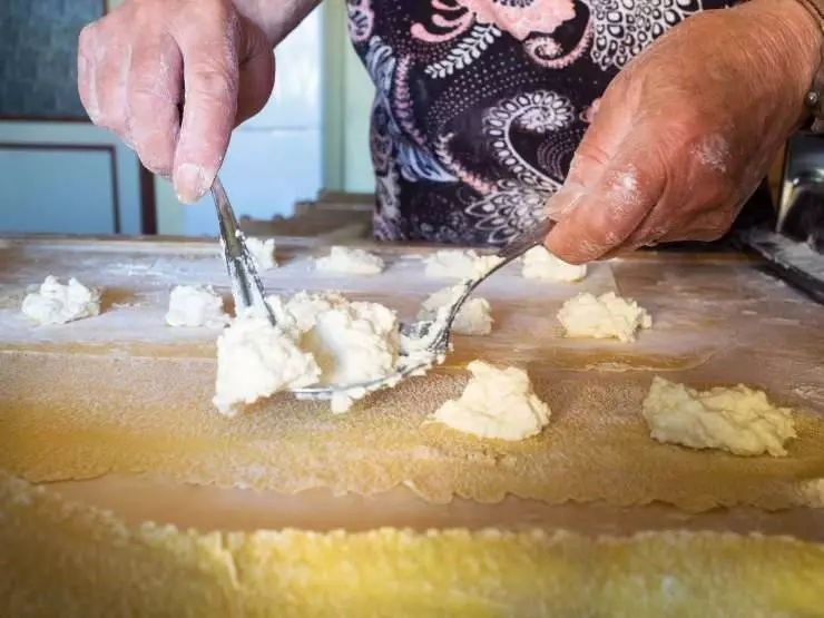 Orange-scented ravioli - recipe print