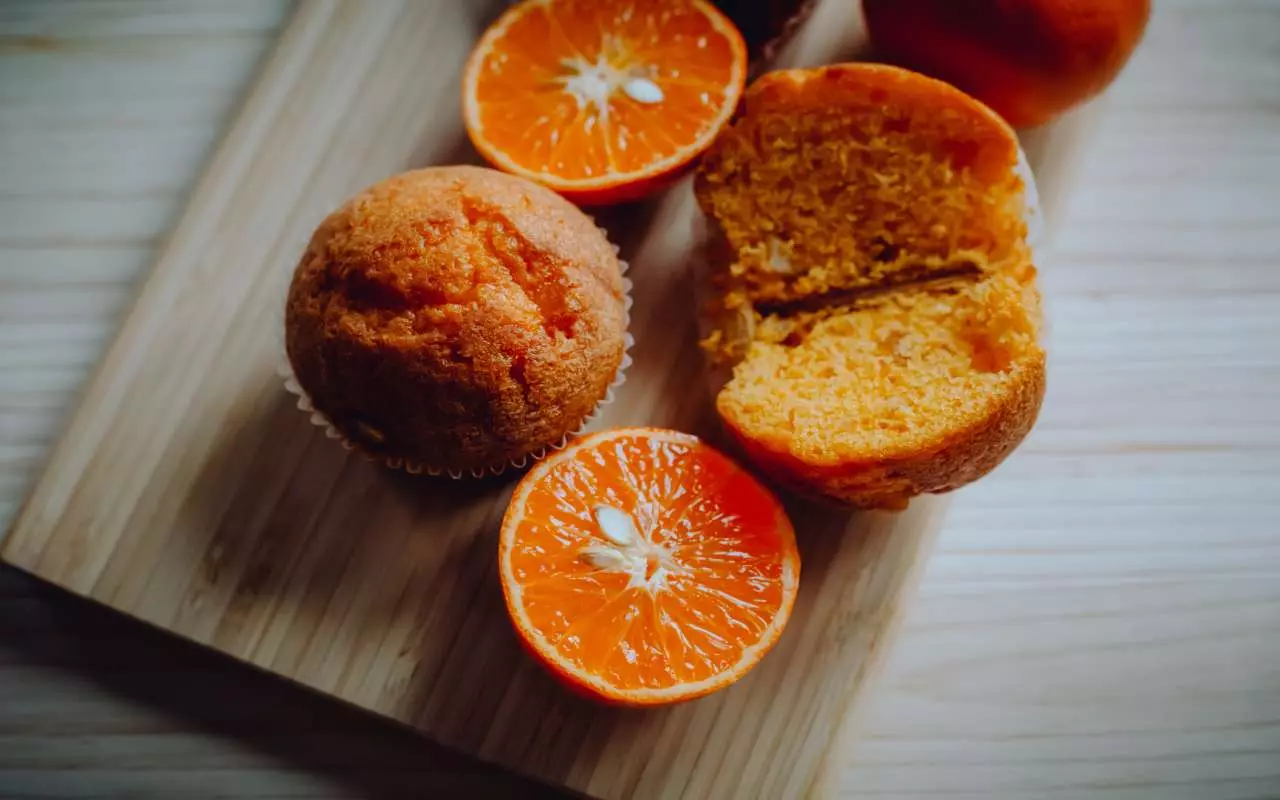 resep muffin mandarin cetakan resep FOTO
