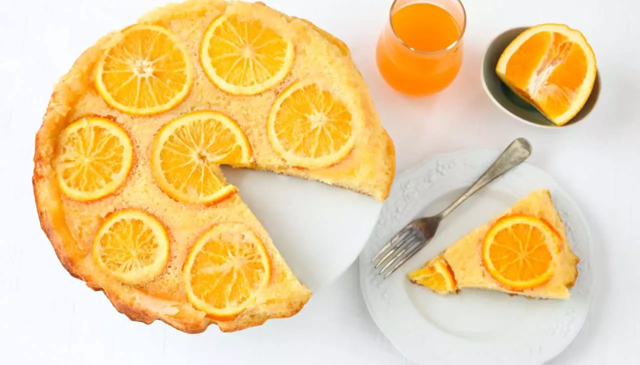 Рецепт торта з поленти з апельсином і мигдалем