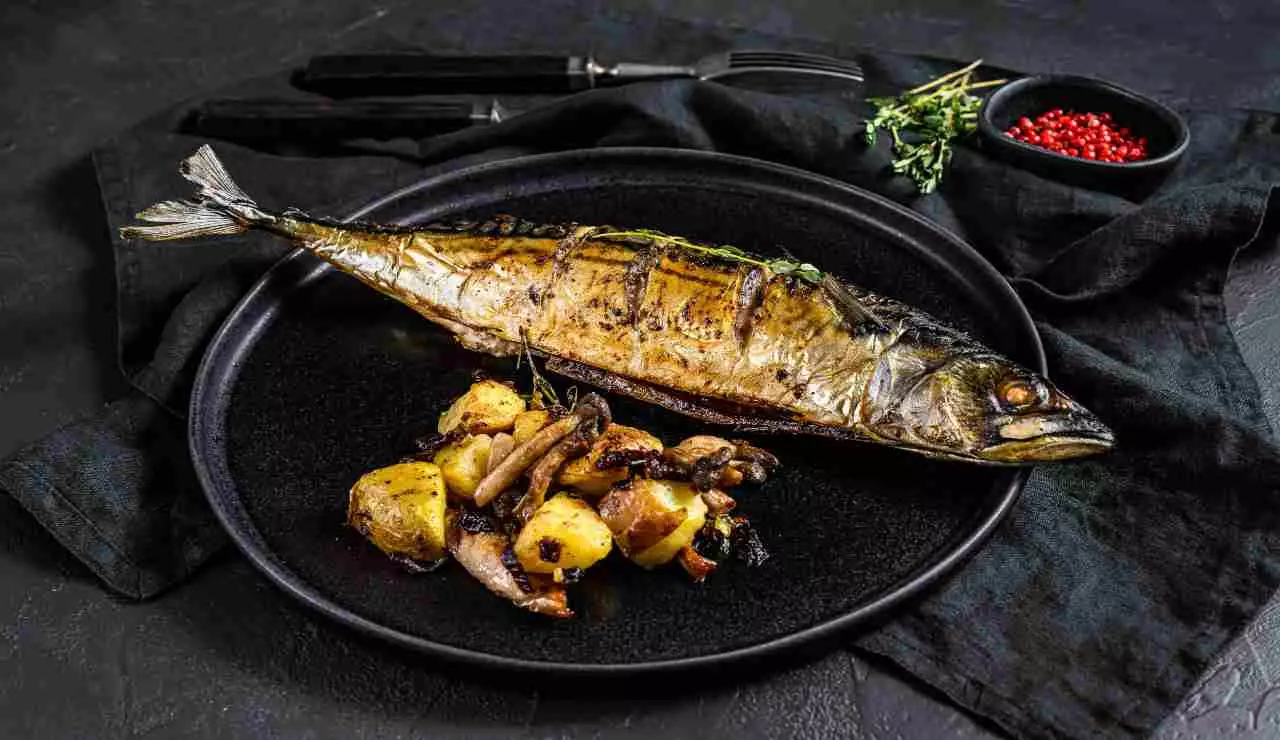 Bagt makrel med kartofler, oliven og cherrytomater | god og enkel aftensmad 9130_1