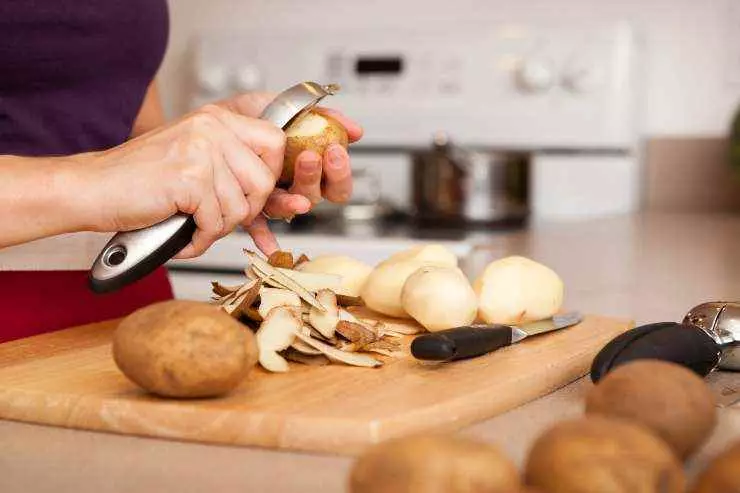 Tiella d'arròs, carxofes i patates - impressió de la recepta