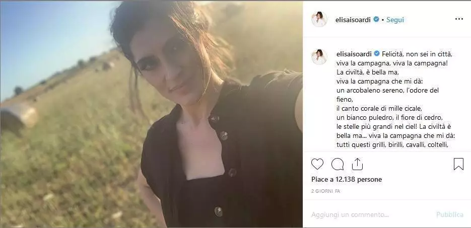 Elisa Isoardi dikritik pikeun 'cinta anyar': 9479_2