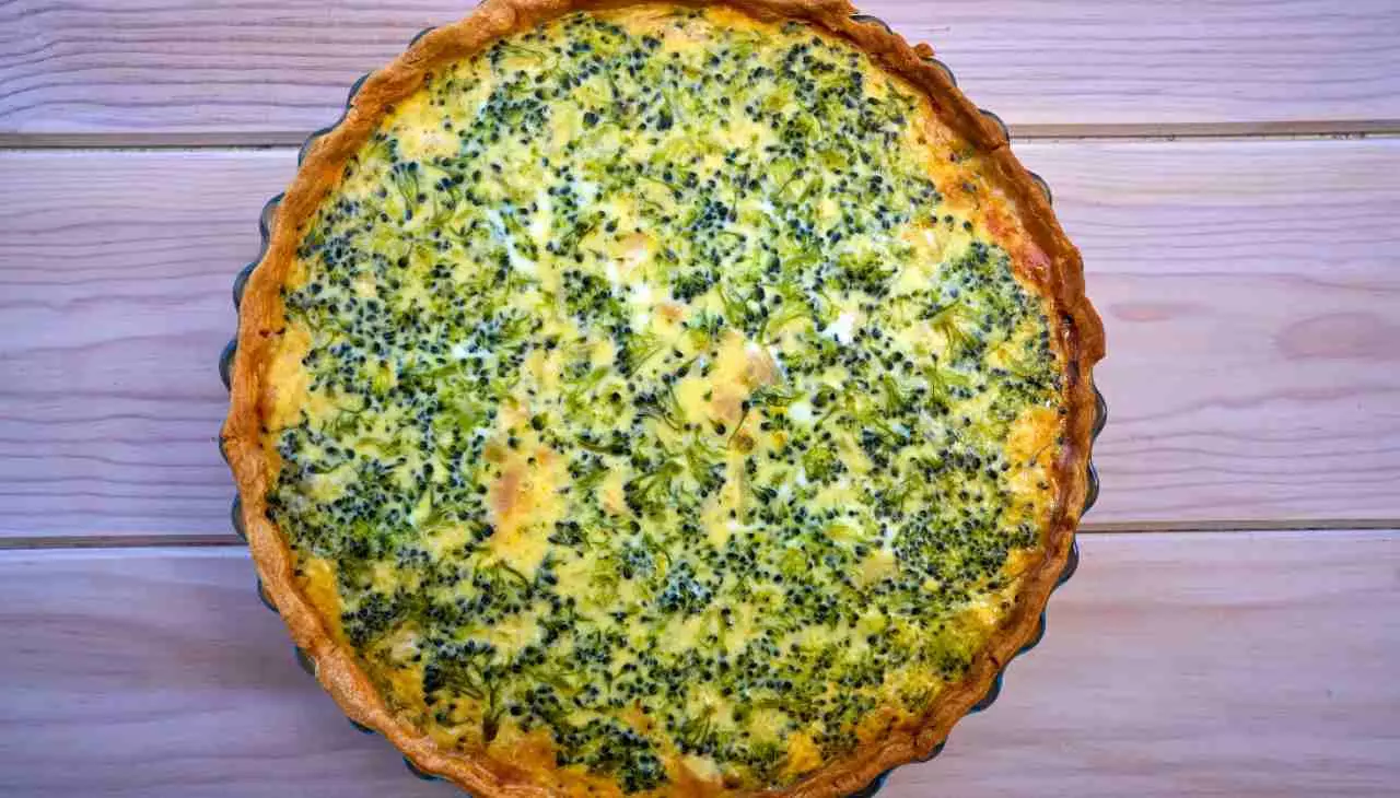 Quiche met broccoli recept