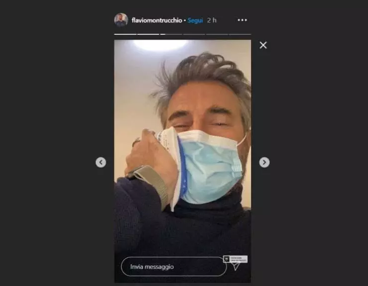 Flavio Montrucchio olycka bakom kulisserna | Bilden på sociala medier 9599_2