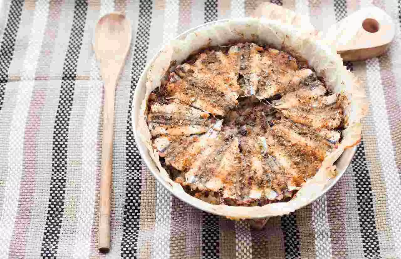 Tarte aux anchois | bonne idée pour un dîner différent