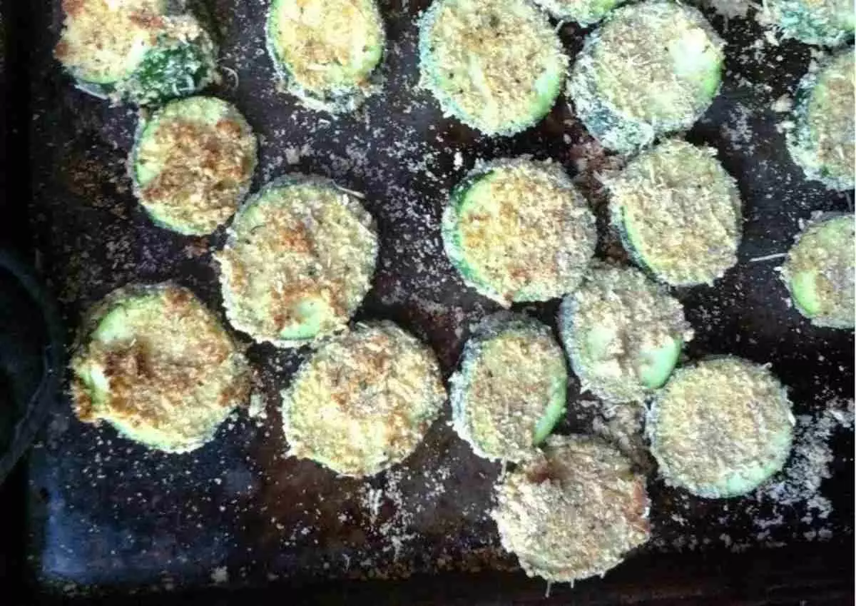 Zucchini Grilled Breaded